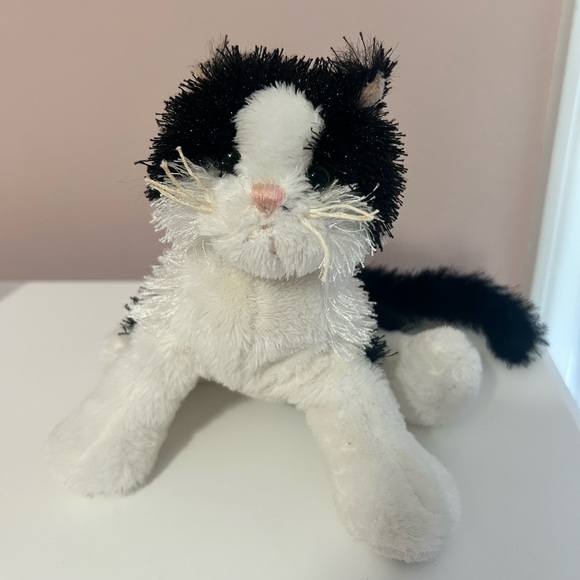 GANZ | Toys | Webkinz Lilkinz Black And White Cat Stuffed Animal No ...